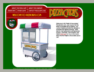 Design Hovie Studios Inc - Web Design - Pizza Carts